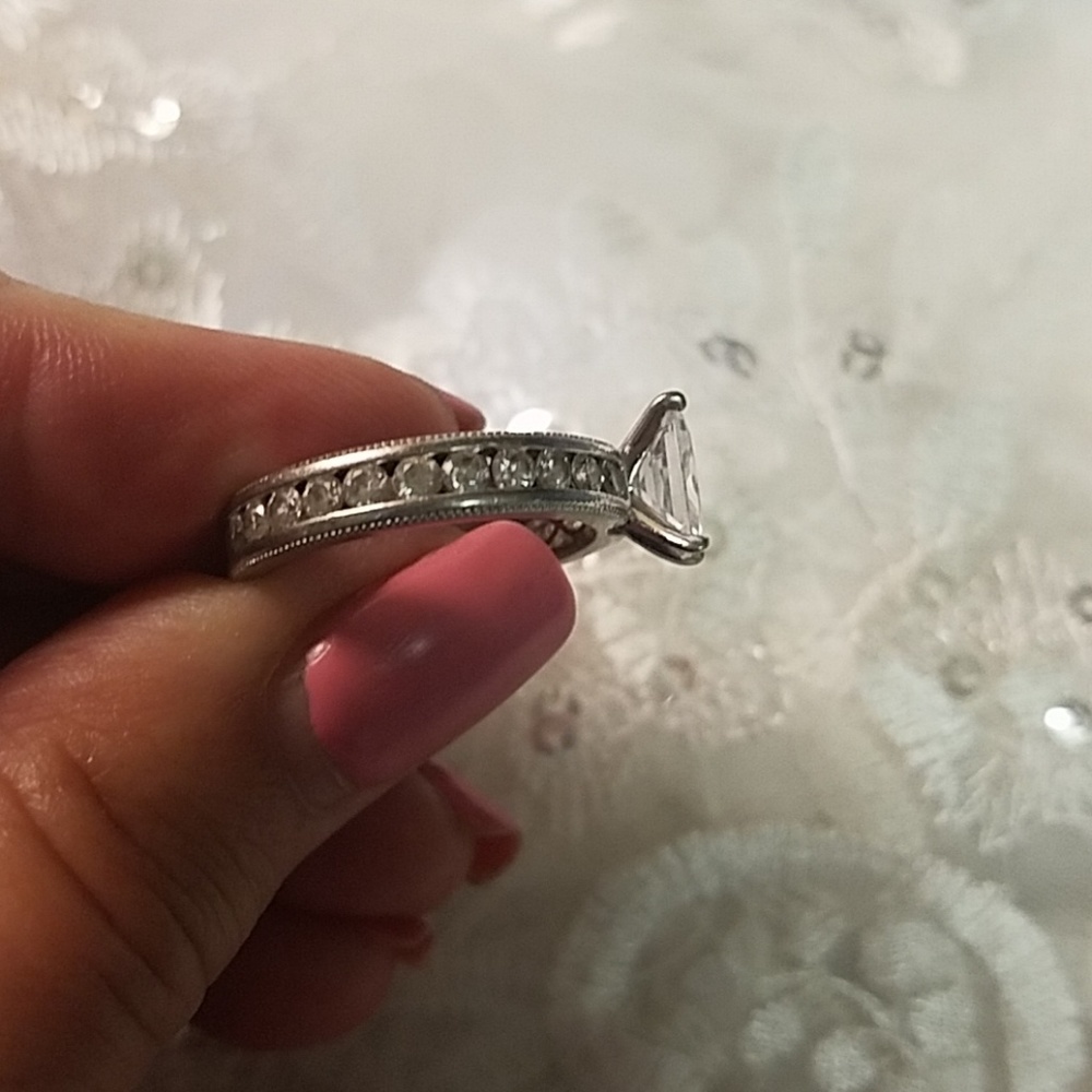 Vanna K. Sterling Cz Ring - Gem